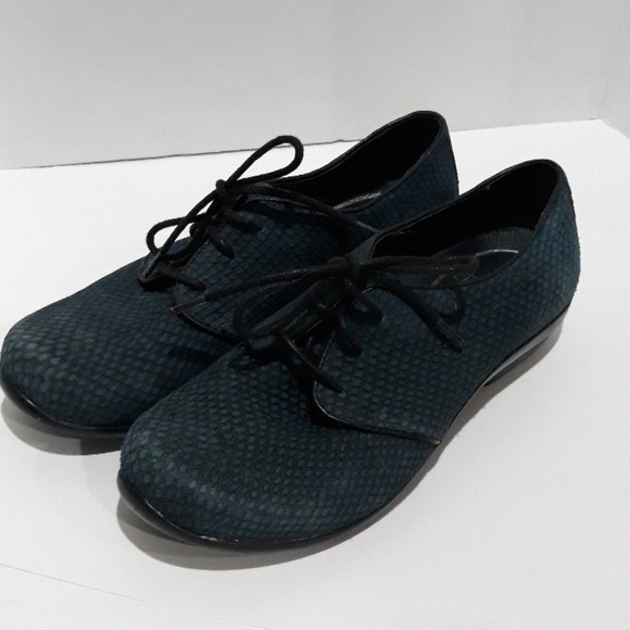Dansko | Shoes | Dansko Navy Blue Lace Up Dress Shoes | Poshmark